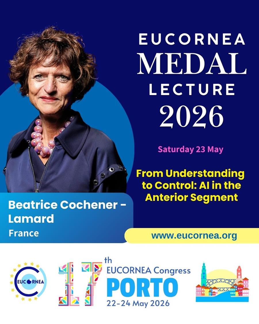 EuCornea Medal Lecture 2026 - EuCornea